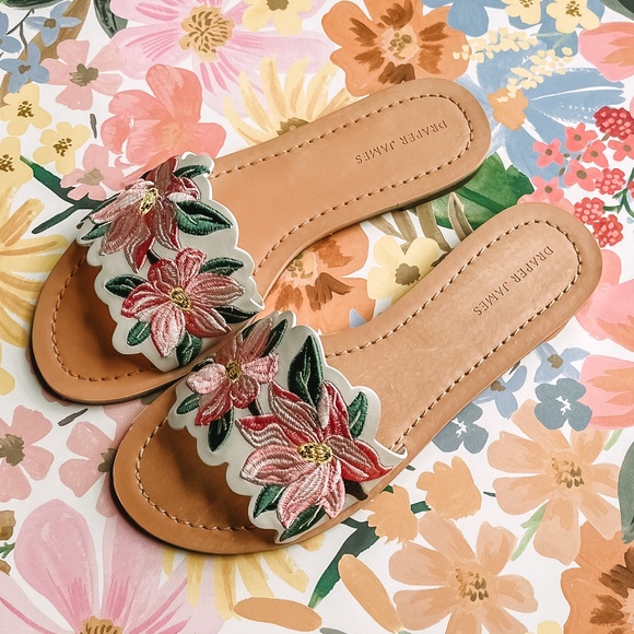Draper James | Shoes | Bnwt Box Draper James Floral Sandals | Poshmark